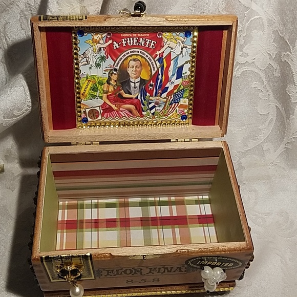 Accents | Altered Cigar Box | Poshmark